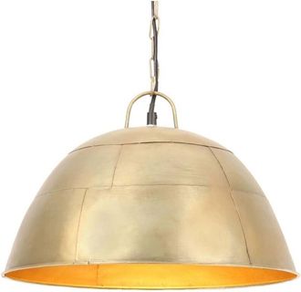 vidaXL H&auml;ngelampe Vintage Industriestil 25 w Messing Rund 41 cm E27 Vidaxl