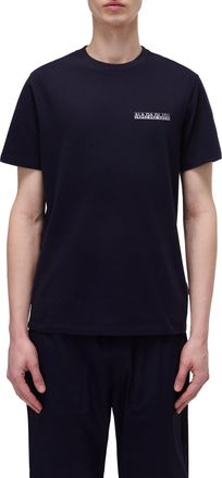 Napapijri Herren,Kurzarm-T-Shirt Seril,Dunkelblau,3XL