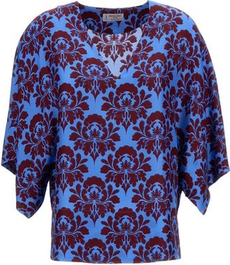 Alberto Biani Femme, Blouses et Chemises, Multicolore, Taille: 42 FR Chemisier en soie