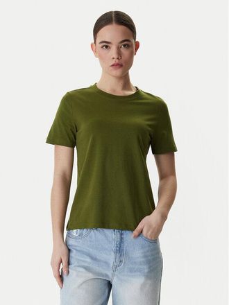 Vero Moda T-Shirt Paulina 10316991 Gr&uuml;n Regular Fit