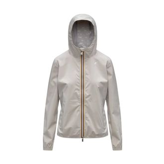 K-Way Damen, Jacken, Beige, MGr&ouml;&szlig;e