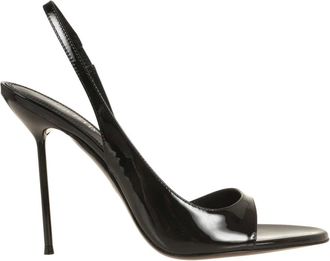 PARIS TEXAS Femme, Chaussures, Noir, Taille: 38 1/2 EU Lidia Slingback Sandal