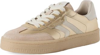 Tamaris Damen Sneaker Low Cut, metallic (LT.Gold Comb), 40