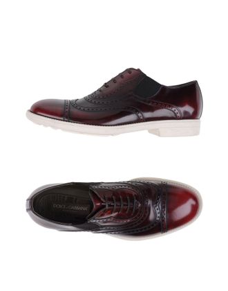 Dolce & Gabbana SCHUHE - Schn&uuml;rschuhe auf YOOX.COM