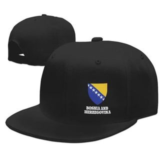 Generic Casquette De Baseball Armoiries De La Bosnie-Herz&eacute;govine Chapeau De Golf Hip Pop Classique Casquette Snapback, pour Cyclisme, La Course, Hommes, 55-59