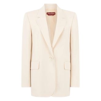 Max Mara Bosco Blazer - - Jackets - Damen - Beige - L
