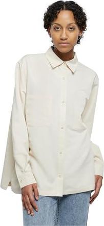 Urban Classics Chemise Serg&eacute;e Oversize Femme Chemise Manches Longues Sable XL