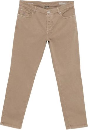 Brunello Cucinelli Homme, Jeans, Brun, Taille: XL Jeans Cinq Poches