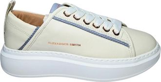 Alexander Smith Femme, Chaussures, Blanc, Taille: 36 EU sneaker Pelle