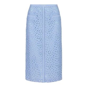Iceberg Femme, Jupes, Bleu, Taille: 38 FR Jupe crayon coupe classique