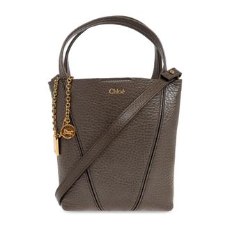 Chlo&eacute; Femme, Sacs, Vert, Taille: ONE Size Spin Small Handbag