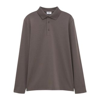 Filippa K Gr&uuml;nes Polo Shirt mit zeitloser Eleganz - - Tops - Herren - Braun - M