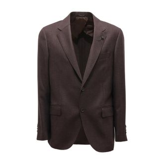 Lardini Wollanzug - - Jackets - Herren - Braun - XL