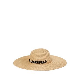 Karl Lagerfeld Modischer breitkrempiger Hut - - Accessories - Damen - Beige - ONE SIZE