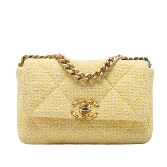Chanel Pre-owned 19 Flap Bag - - Pre-owned - Damen - Gelb - ONE SIZE