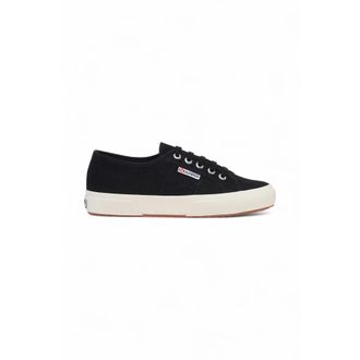 Superga Canvas Schn&uuml;rung Gummisohle Sneakers - - Shoes - Herren - Schwarzk - 42 1/2 EU