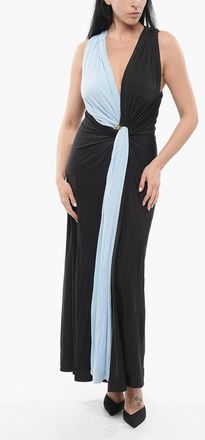 Bottega Veneta Zweifarbiges Jerseykleid Bottega Veneta