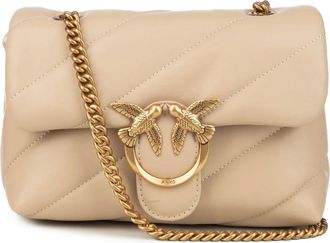 Pinko Pinko, Femme, Sacs, Beige, Taille: ONE Size Mini Love Bag Puff