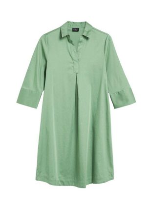 s.Oliver Minikleid Kleid Hemdblusenkleid aus Popeline