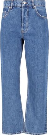 Anine Bing Straight-Leg Jeans Kate
