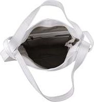 Think Bianco 1000 Sac à bandoulière avec doublure textile pour femme, Bianco 1000