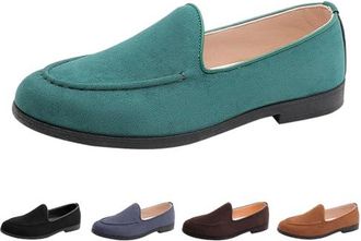 Generic Mocassins pour homme - Semelle plate en caoutchouc - Antid&eacute;rapantes - D&eacute;contract&eacute;es - L&eacute;g&egrave;res - Confortables - Chaussures de randonn&eacute;e &agrave; talon bas - C