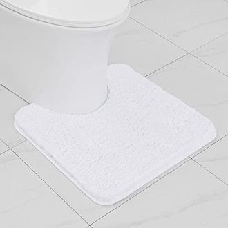 Miulee Tapis Salle de Bain 1 Pièce Absorbant Antidérapant en Haute Hygroscopicité Fourrure Tapis dEntrée pour la Douche Super Doux pour Chambre à Coucher Ent