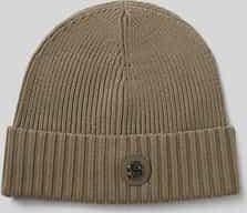 HUGO BOSS Beanie aus reiner Schurwolle Modell FATI
