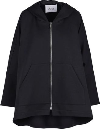 8pm 8Pm, Femme, Sweatshirts et sweats &agrave; capuche, Noir, Taille: 40 FR Santorini SweaT-shirt