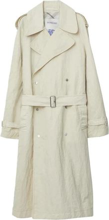 Burberry Homme, Manteaux, Beige, Taille: L Trench-coat crois&eacute;