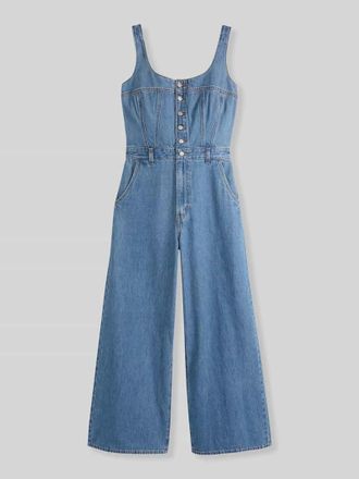 Levi's Schmaler Jumpsuit aus reiner Baumwolle Modell AUDRA SEAMED