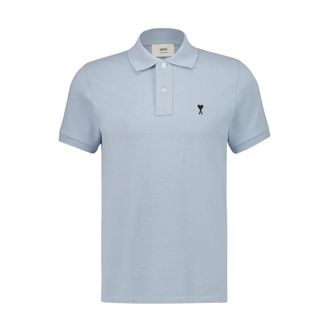 Ami Ami de Coeur Polo - - Tops - Herren - Blau - XL