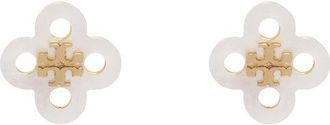 Tory Burch Tory Burch Ohrringe Clover Stud Earring 184411 Goldfarben