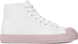 Jenny Fairy Sneakers aus Stoff Jenny Fairy WSK1334-40 Wei&szlig;