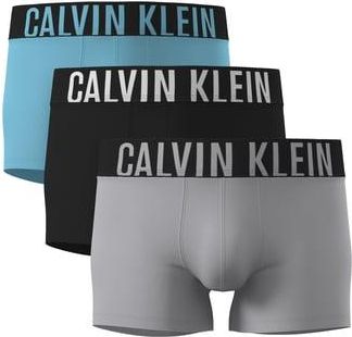 Calvin Klein Lot de 3 cale&ccedil;ons en coton m&eacute;lang&eacute;
