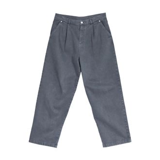 Moschino Wide Leg Denim Hose - - Trousers - Herren - Schwarzk - S