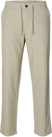 Selected Herren Hose aus Leinenmix