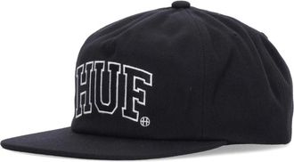 HUF Flache Schirmbogen-Logo-Snapback-Kappe - - Accessories - Herren - Schwarzk - ONE SIZE