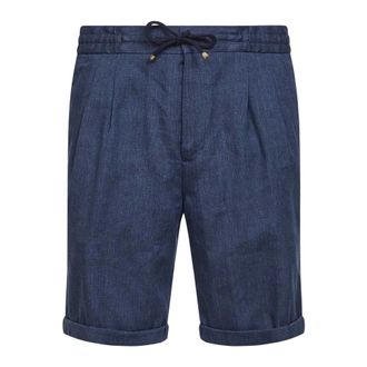 Brunello Cucinelli Herren, Shorts, Blau, 3XLGr&ouml;&szlig;e