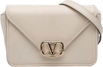 Valentino Sac bandouli&egrave;re Pre-owned - Femme - Pre-owned - Beige - Taille: ONE Size