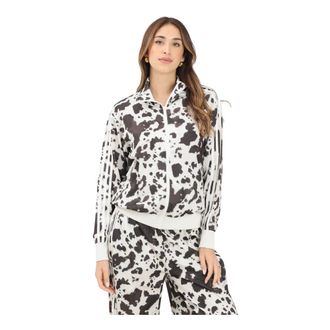 adidas Femme, Pulls, Multicolore, Taille: 38 FR Satin Track Top