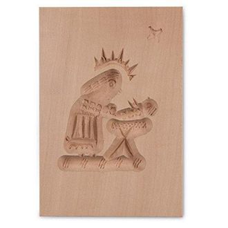 Städter 841079 Prägeform, Holz, Braun