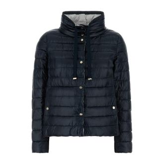 Herno Femme, Vestes, Bleu, Taille: 42 FR Doudoune r&eacute;versible en nylon