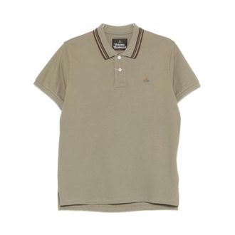 Vivienne Westwood Classic Polo - - Tops - Herren - Gr&uuml;n - 3XL