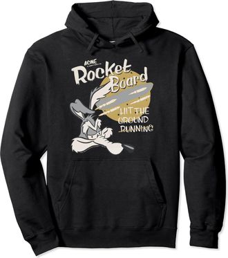 Looney Tunes Looney Tunes Wile E Coyote Rocket Board Pullover Hoodie
