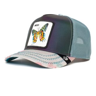 Goorin Brothers Trucker Cap PHRESH with AN F Creme Mehrfarbig, Size:OneSize