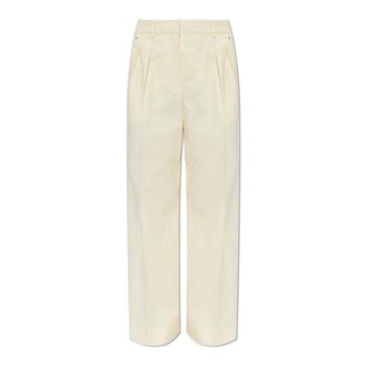 Moncler Straight-Leg Hose - - Trousers - Damen - Beige - XS