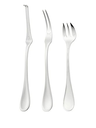 Christofle lot de six couverts Duo Albi Seafood pour deux personnes - Argent