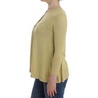 Dolce & Gabbana Womens Bicolor Silk Cardigan Clothing