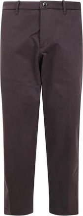 Nine In The Morning Homme, Pantalons, Brun, Taille: M Pantalon en Twill de Coton